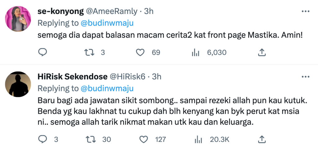 Curah Air Minum Di Menu Rahmah? Netizen Dakwa Exco Terengganu Hina Rezeki