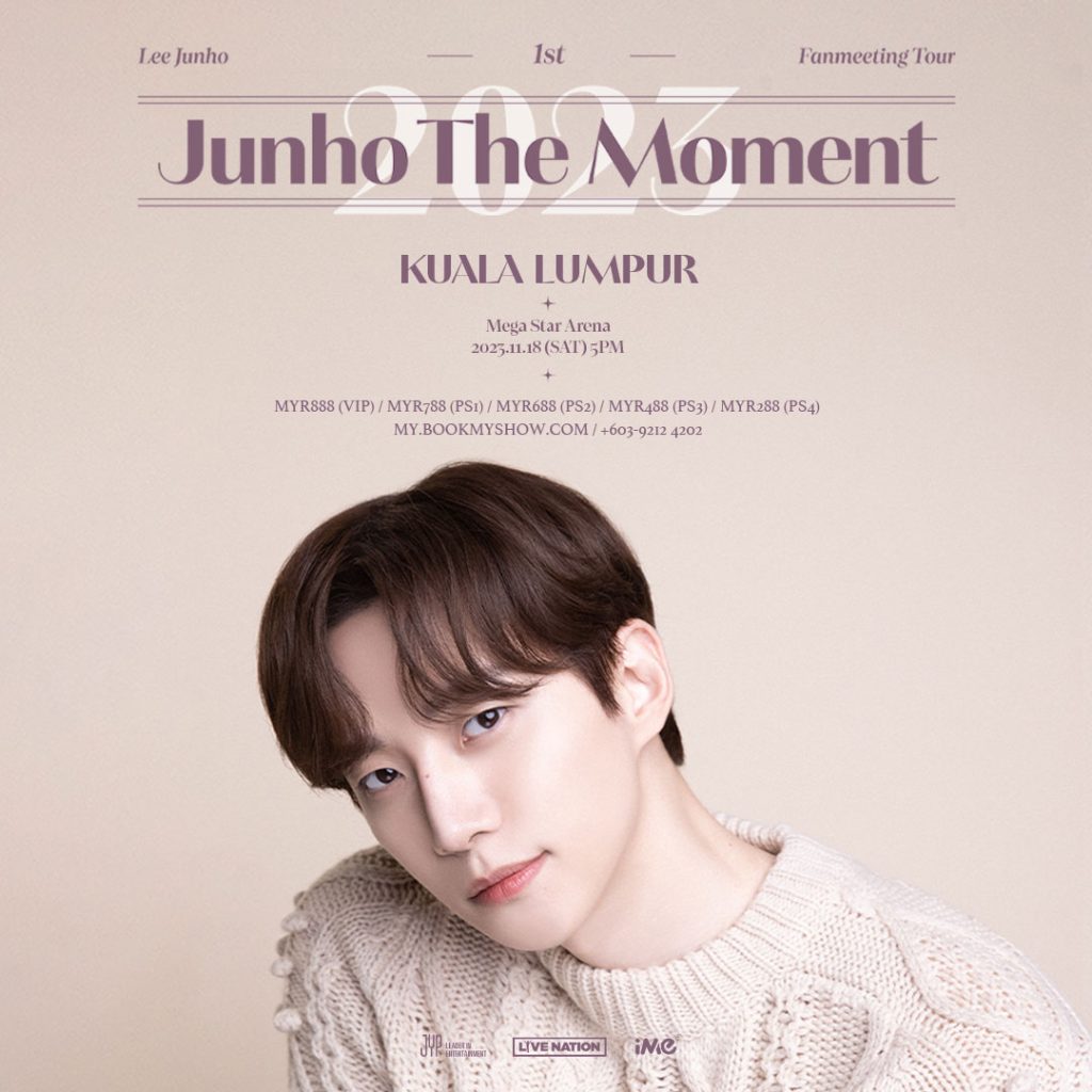 Lee Jun-ho Kembali Ke Malaysia, Peminat Berpeluang Untuk Bertentang Mata!