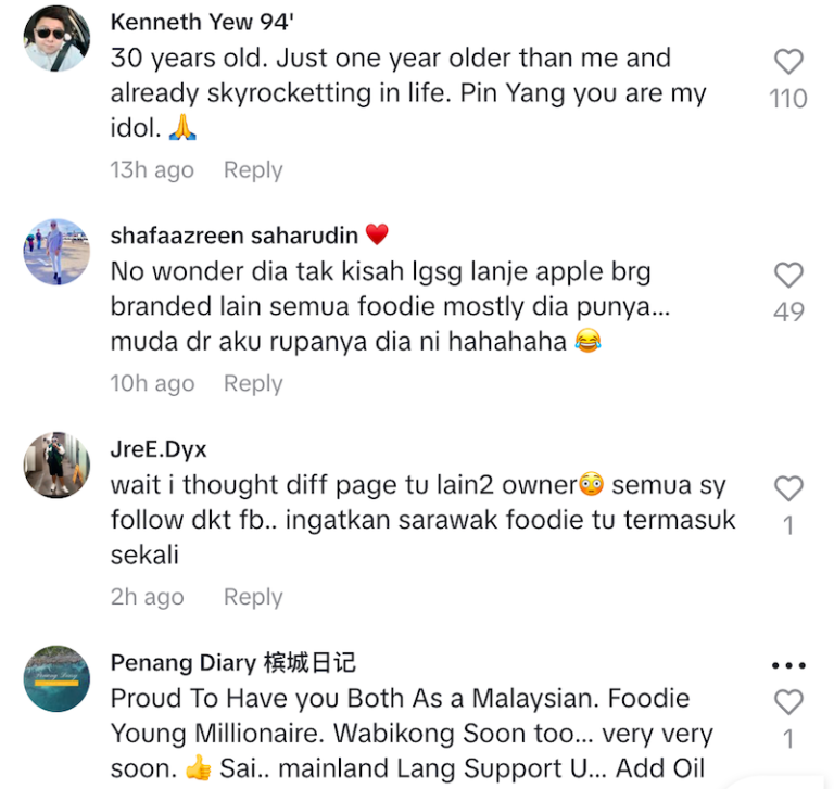 Baru Usia 30 Tahun, Ramai Tak Sangka Rupanya Pin Yang 'Founder Of Foodie'