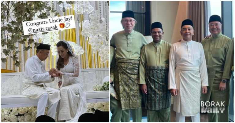 Adik Najib Razak, Nazir Razak Selamat Bernikah Kali Kedua
