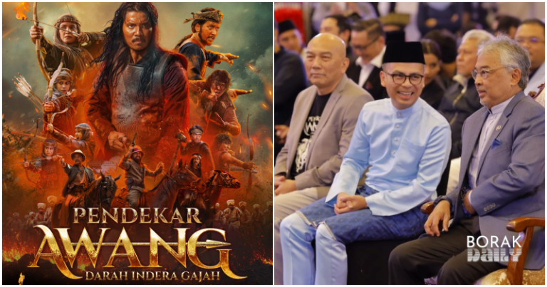 Agong Berkenan Ke Tayangan Perdana Pendekar Awang Darah Indera Gajah