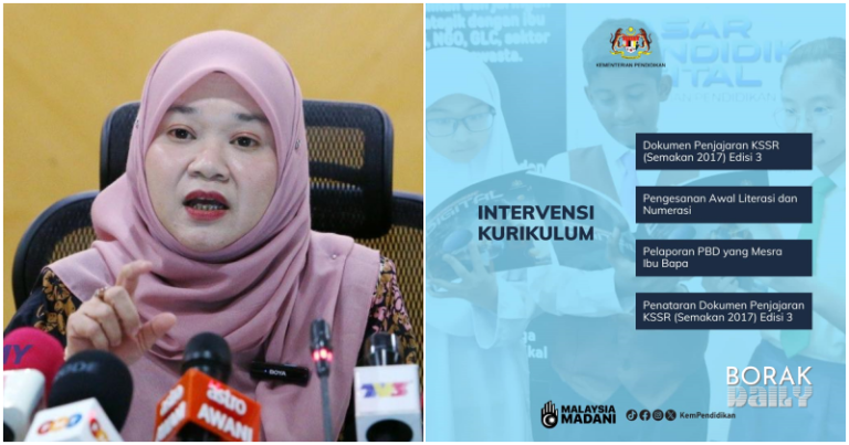 KPM Perkenal Program Intervensi Kurikulum Beri Tumpuan Penguasaan ...