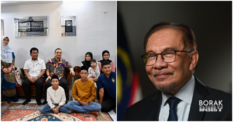 PM Beri Sumbangan Kepada Keluarga Mangsa Pokok Tumbang