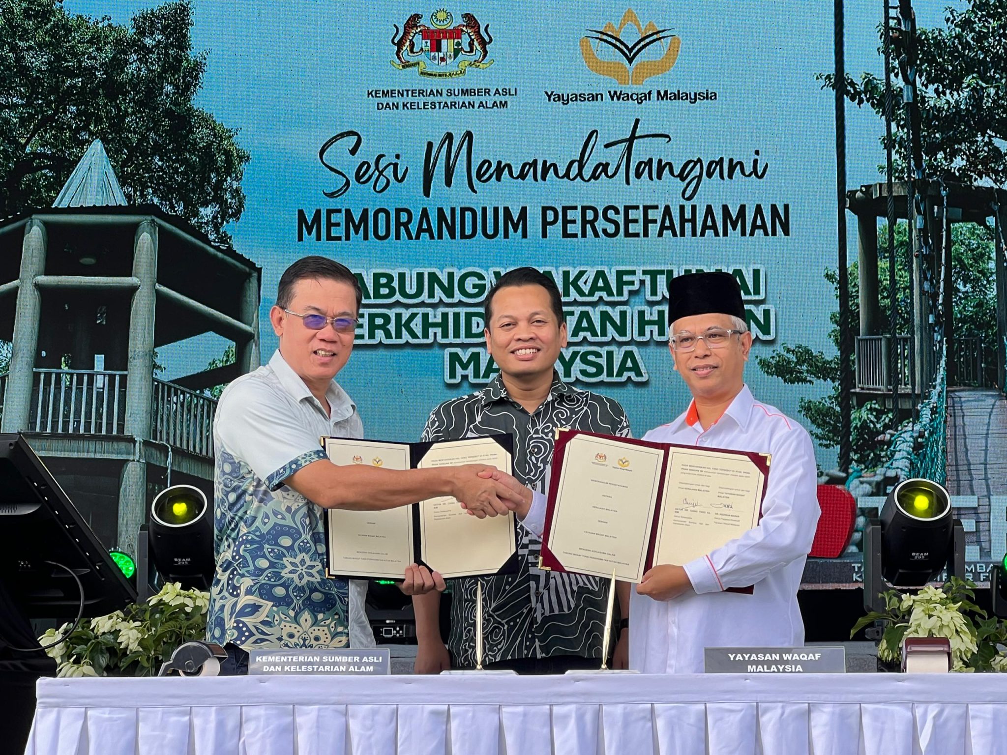 YWM Waqaf Hutan, NRES Galak Pemuliharaan & Pemeliharaan Destinasi ...