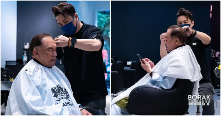 Anwar Ibrahim Potong Rambut Sambut Kedatangan Ramadan — Simbolik ...